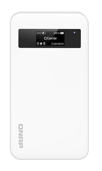 Review QNAP QGenie - portable NAS, Fototank und Powerbank - technikkram.net