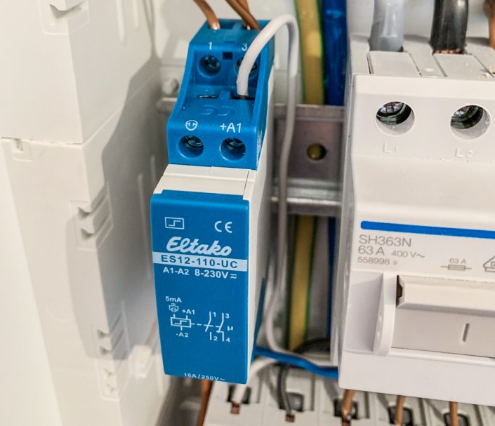 Homematic IP – Stromstoßschaltung, Stromstoßrelais – Treppenhauslicht smart machen – technikkram.net