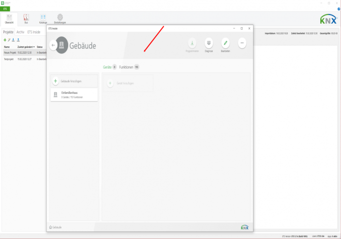 Smart Home mit KNX – Projekt von ETS5 nach ETS Inside / ETS Inside nach ...
