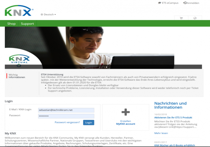 KNX Installation programmieren ohne ETS5 – ETS Inside die kleine ...