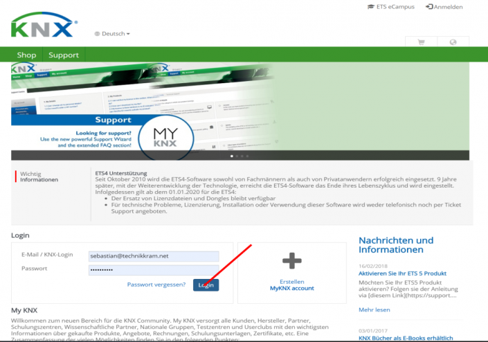 KNX Installation programmieren ohne ETS5 – ETS Inside die kleine ...