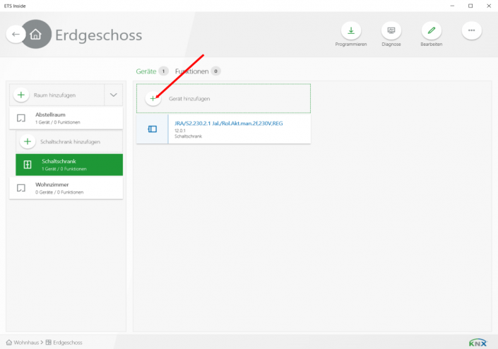 Smart Home mit KNX – ETS Inside: Hauptlinie / Linie hinzufügen und ...