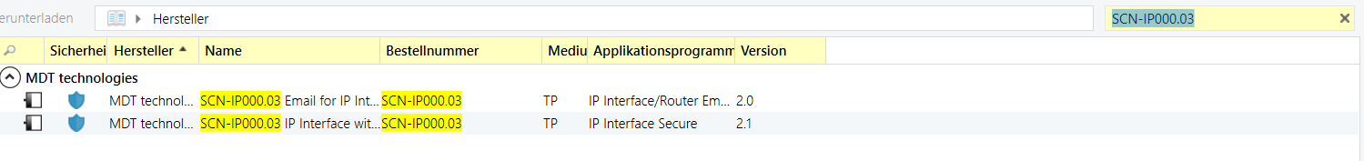 MDT IP Interface (SCN-IP000.03) mit IP Secure und KNX Data Secure sowie Email und ...