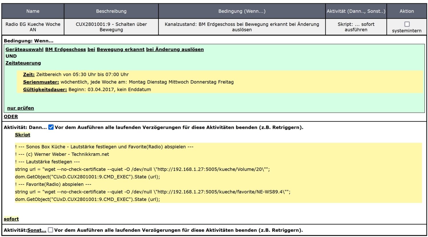 Homematic Systemvariablen – Problemlöser für Programme und besondere Situationen – technikkram.net