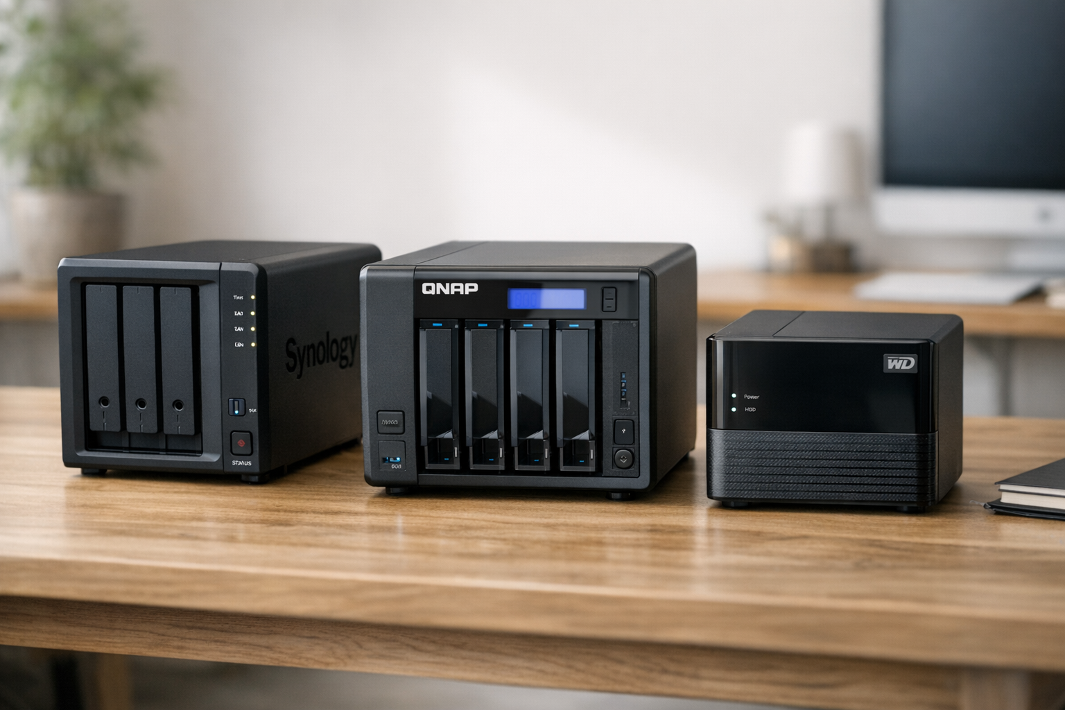 NAS-Systeme im Vergleich: Synology vs. QNAP vs. WD