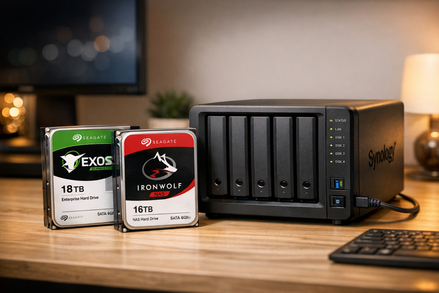 Seagate Exos vs. IronWolf: Welcher Speicher passt zu Ihrem NAS?