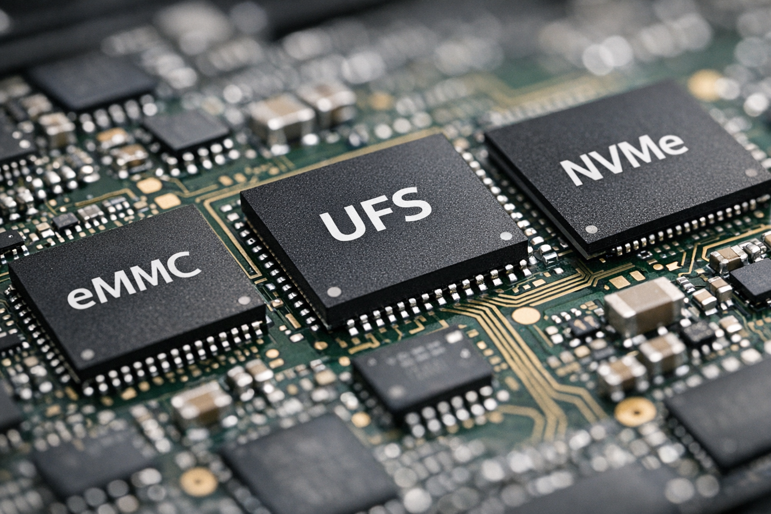 eMMC vs UFS vs NVMe: Ein tieferer Vergleich für...