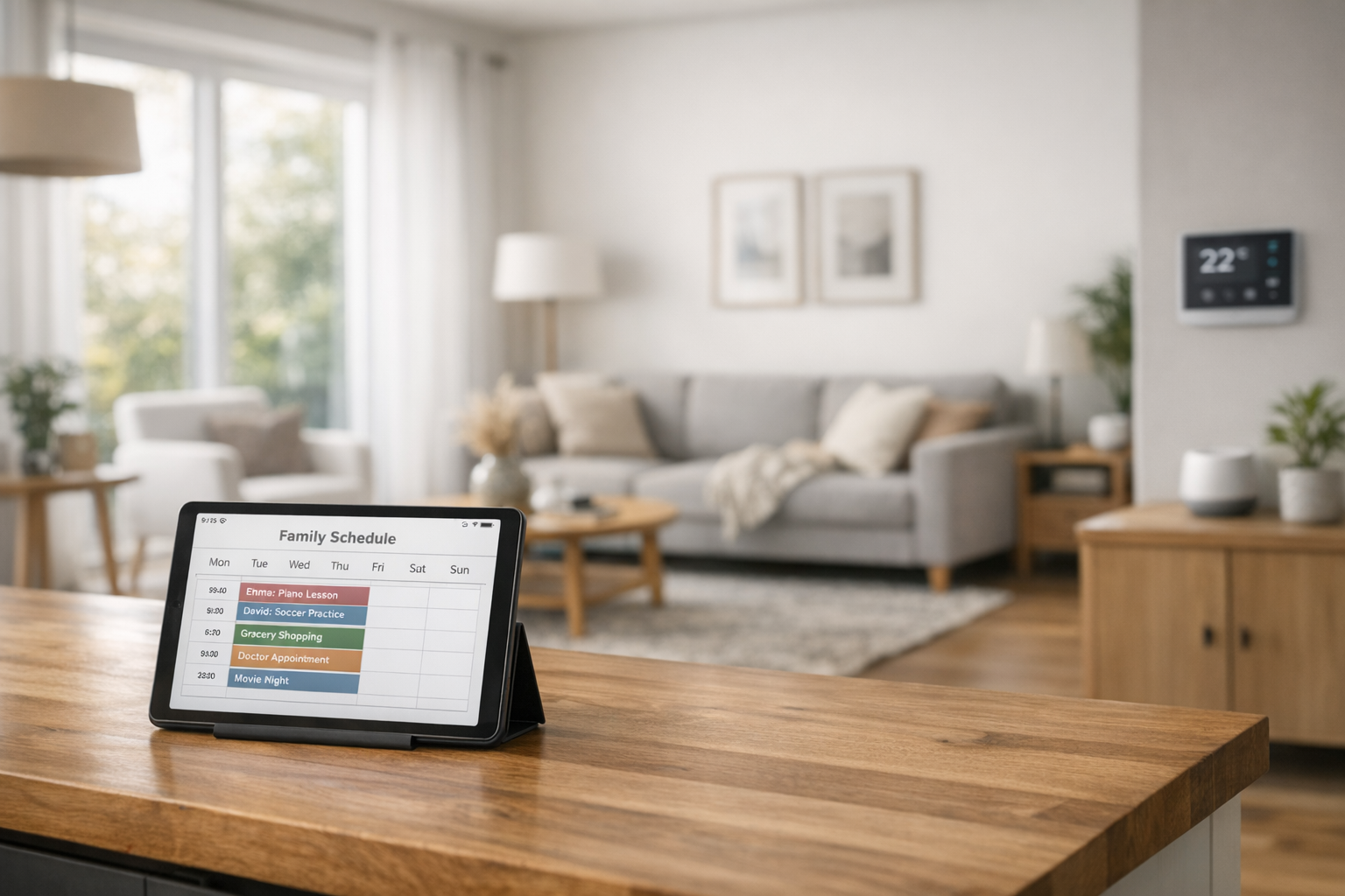 Smart Family Dashboard für Familienorganisation 2025